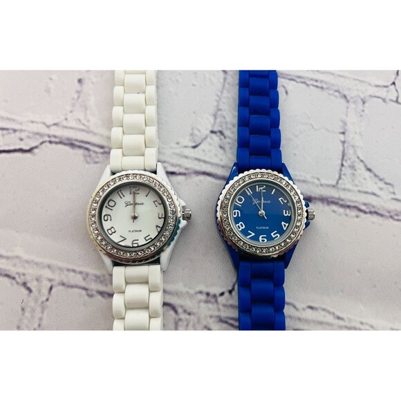 Geneva Platinum | Accessories | 2 Pack Womens Geneva Platinum Watches ...
